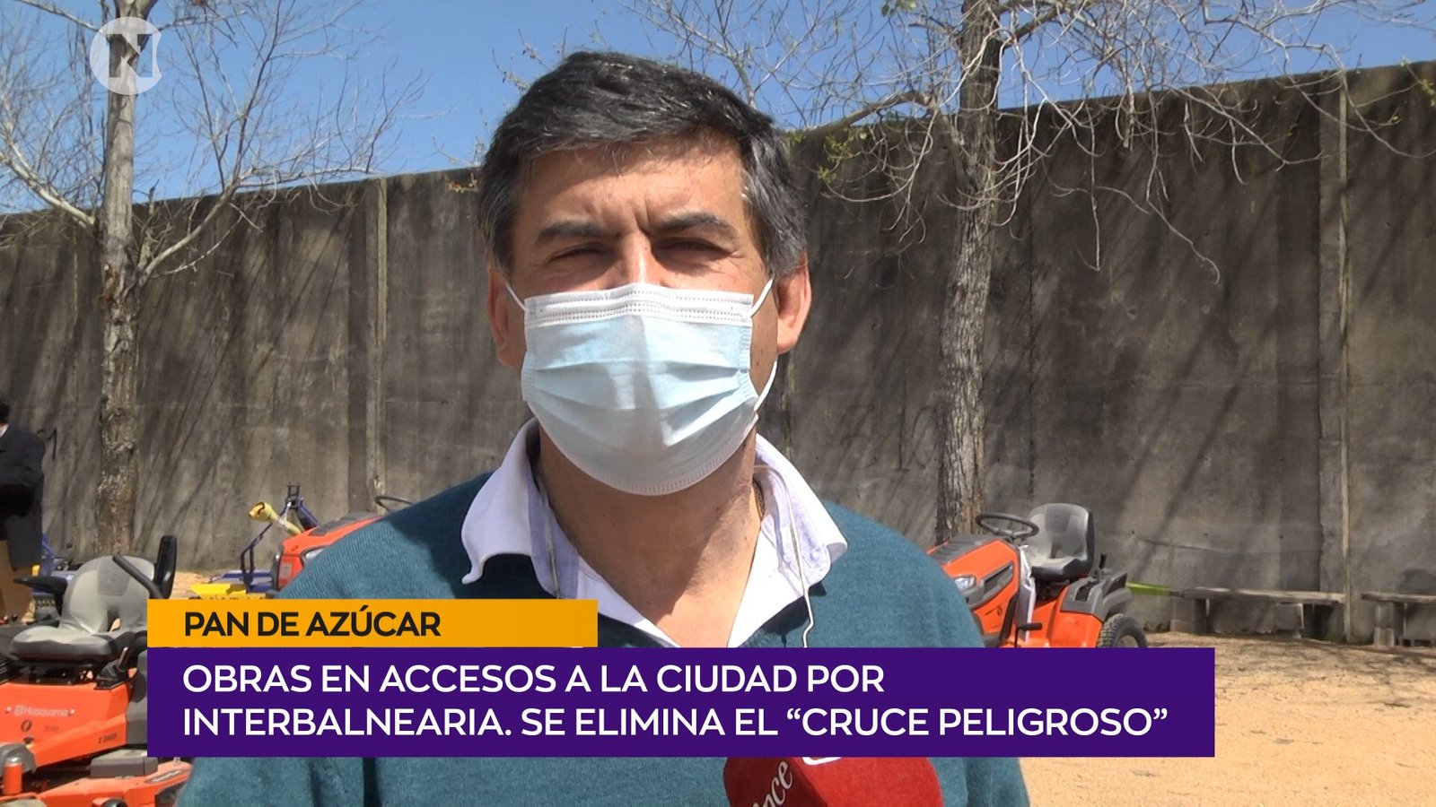 Alejandro Echavarría Alcalde Pan de Azúcar Obras en accesos a la ciudad ...