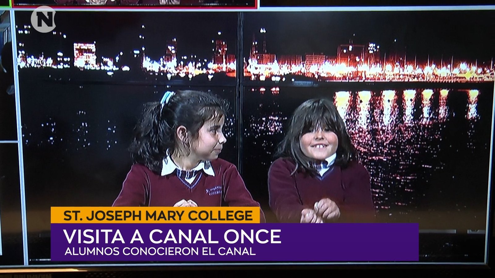 VISITA A CANAL ONCE DE PUNTA DEL ESTE | Alumnos del St. Joseph Mary ...