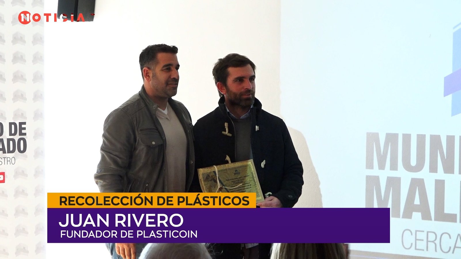 RECONOCIMIENTO A PLASTICOIN | Juan Rivero. Agradecido por el ...