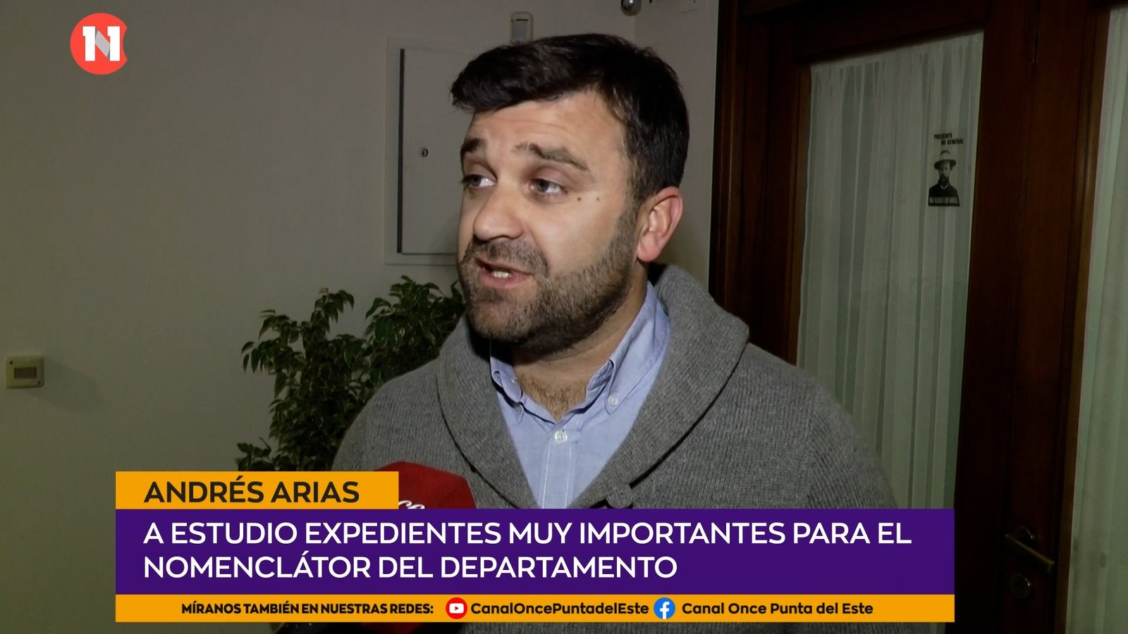 NOMENCLÁTOR | Andrés Arias – Edil Partido Nacional. Entraron a estudio ...