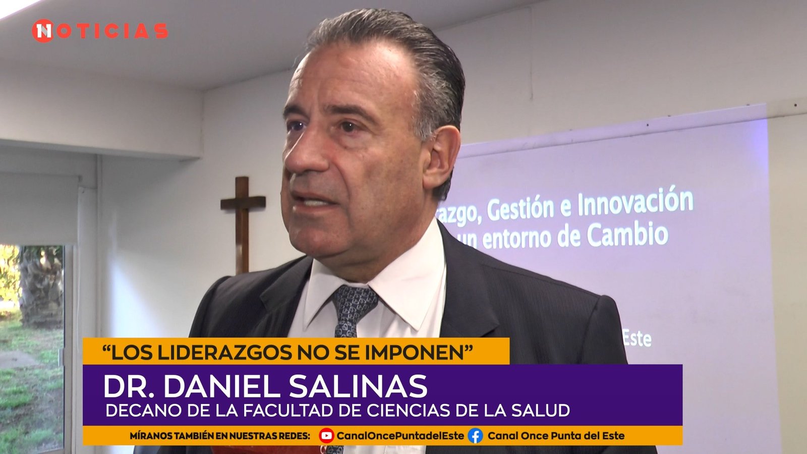 “LOS LIDERAZGOS NO SE IMPONEN” | Dr. Daniel Salinas – Decano de la Facultad de Ciencias de la ...