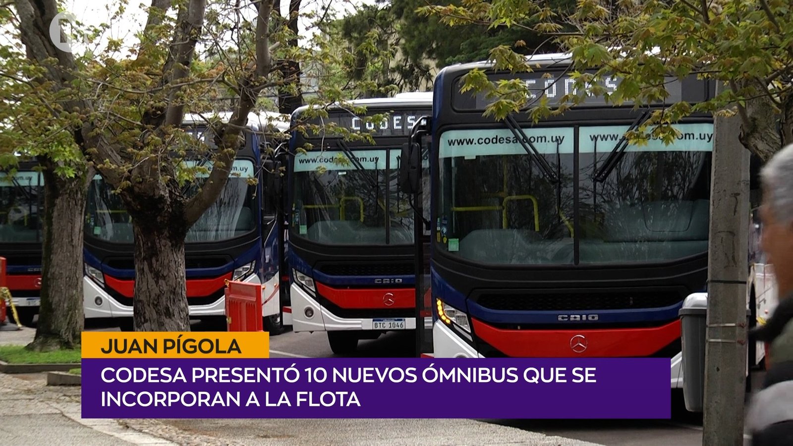 CODESA PRESENTÓ 10 NUEVOS ÓMNIBUS | Juan Pígola – Director General de ...