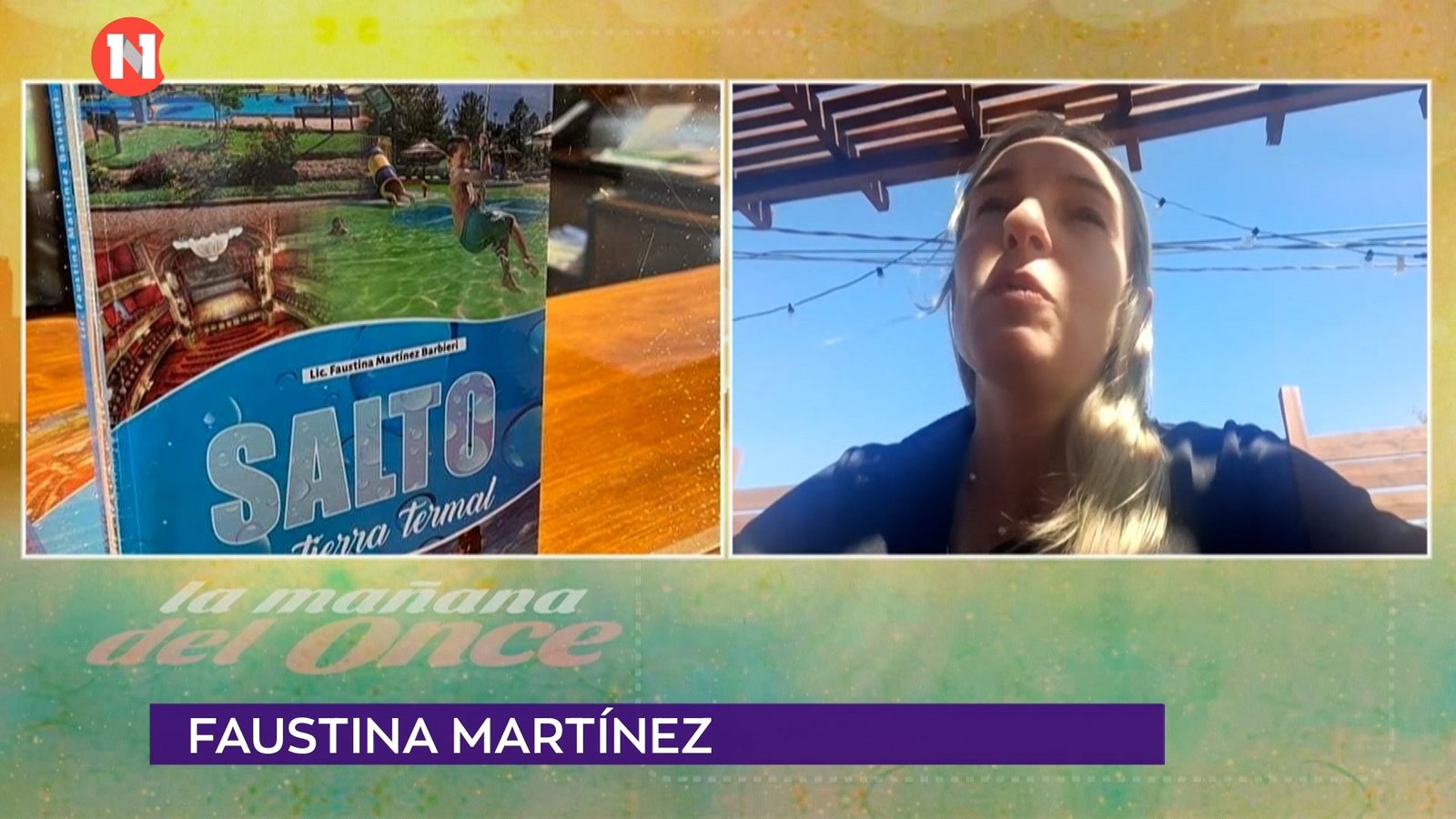🌍 Faustina Martínez 👉 Licenciada Binacional en Turismo 📘 Presentando su ...