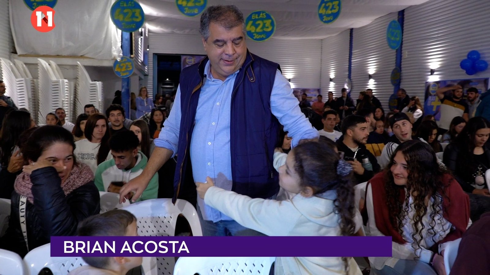 👥🗳️ Brian Acosta, Juan Blas y Nicolás Estela, Referentes Lista 423 ...