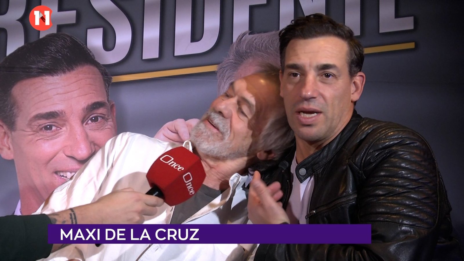 🎭🎬 Miguel Ángel Solá, Actor 🎭🎬 Maxi de la Cruz, Actor Presentan la obra ...