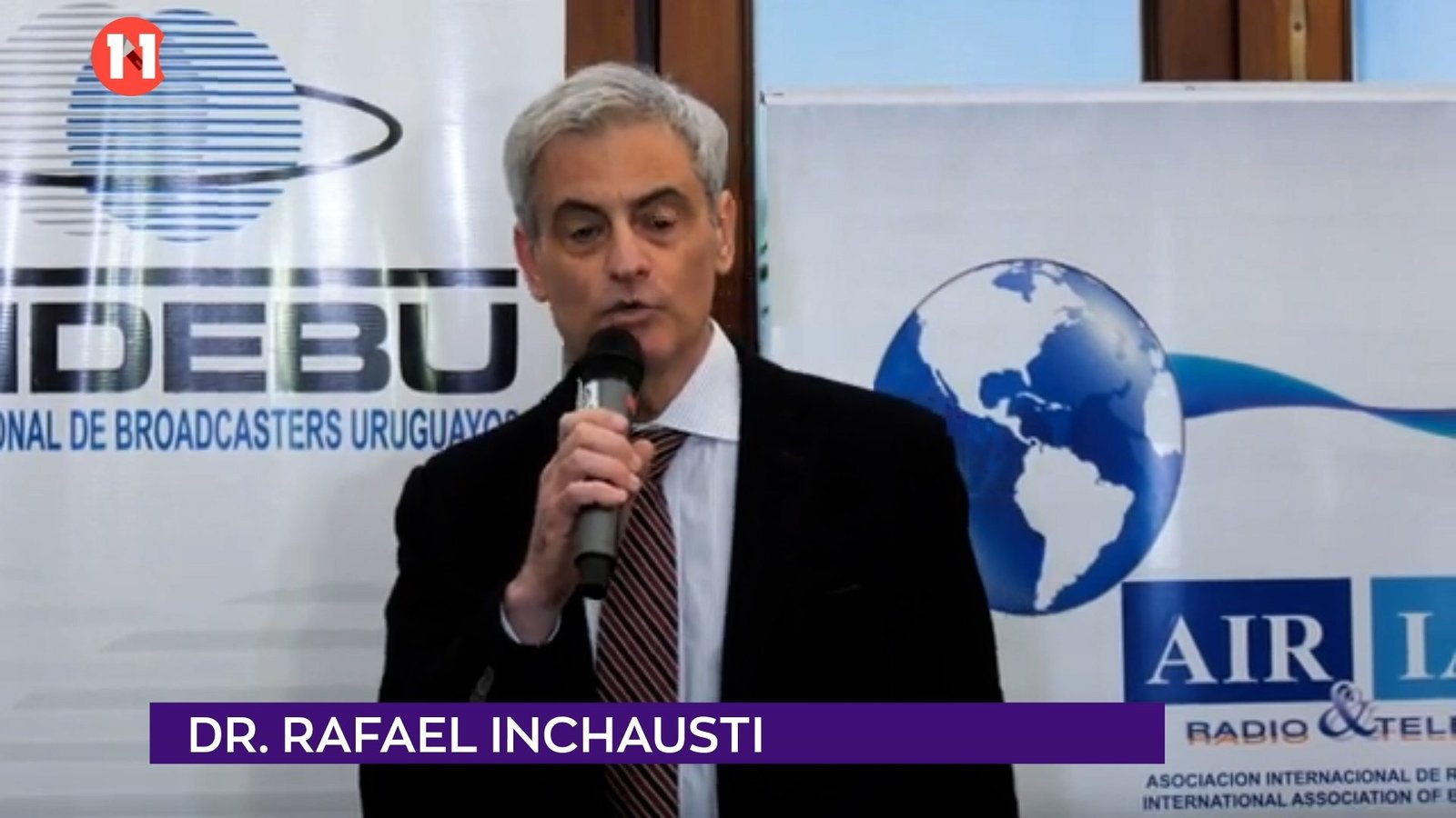 📻🎉 Dr. Rafael Inchausti, Presidente de ANDEBU, con motivo del 91 ...