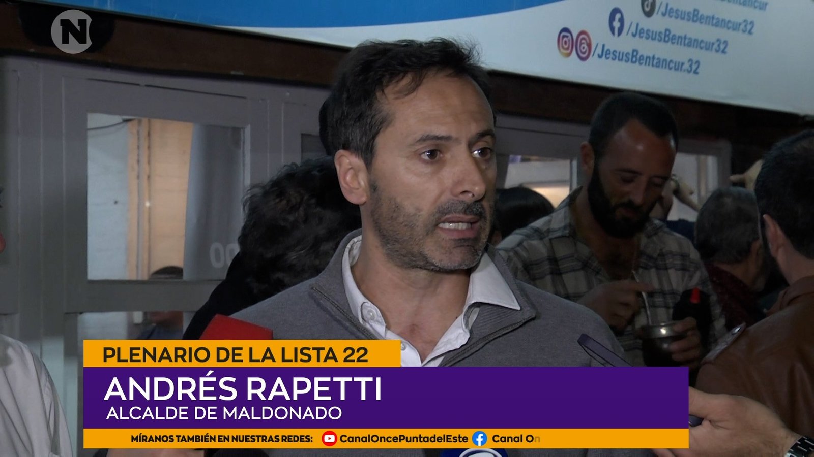 🤝🏛️ Andrés Rapetti, Alcalde de Maldonado, expresó mucha emoción por un nuevo encuentro del ...