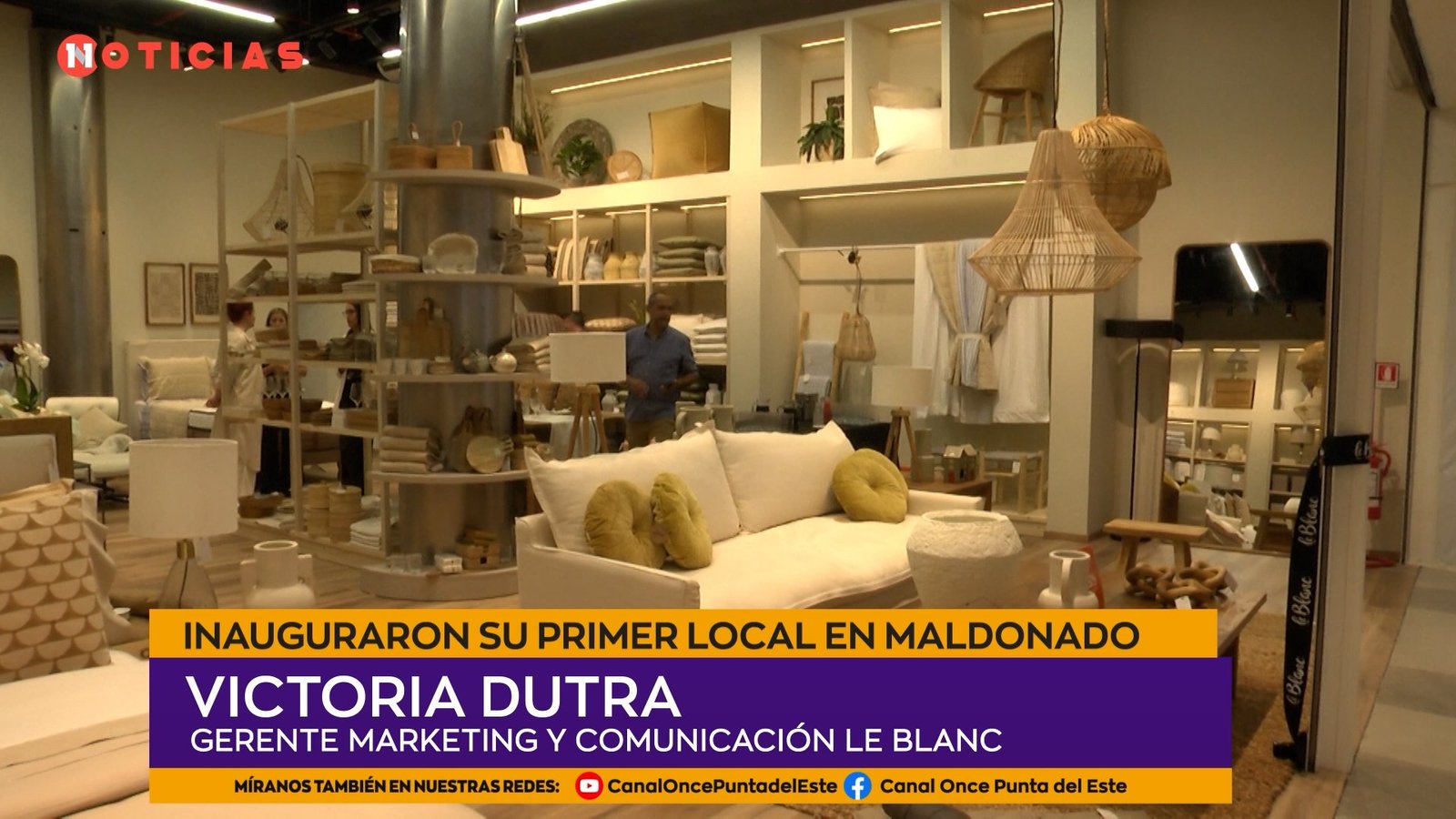 🛍️ Comercio | Victoria Dutra Inauguran nuevo local de Le Blanc en Punta ...