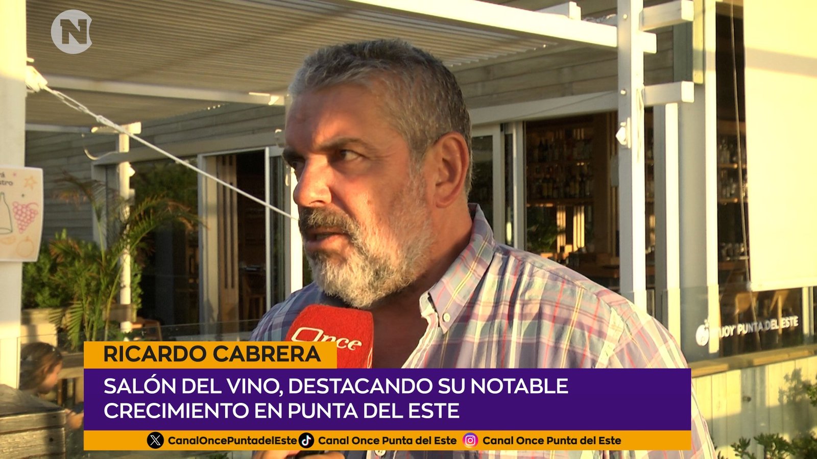 🍷 Evento | Ricardo Cabrera 🌟 El presidente de INAVI destacó el crecimiento del Salón del Vino en ...