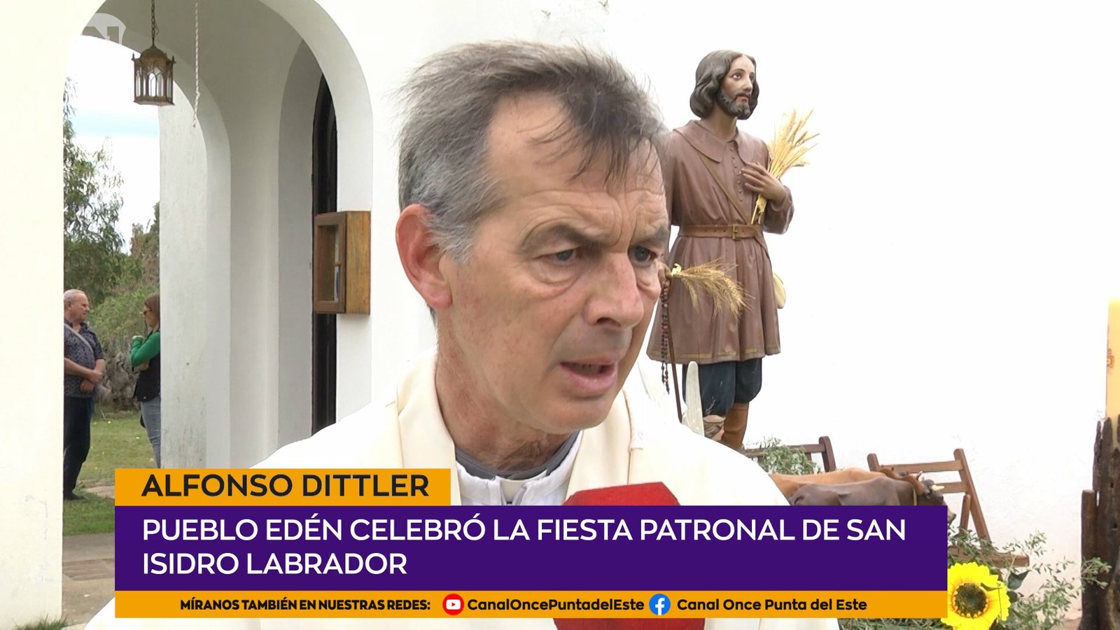 ⛪ Alfonso Dittler | Párroco. Pueblo Edén celebró fiesta patronal de San ...