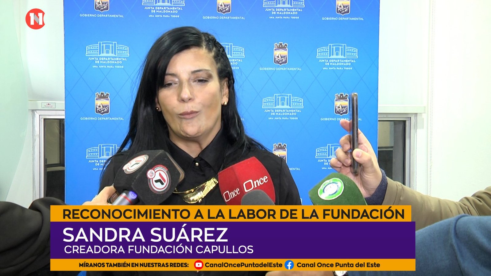 💜 Sandra Suárez 🏆 Fundación Capullos 📅 1 año de labor reconocido 🏛️ ...