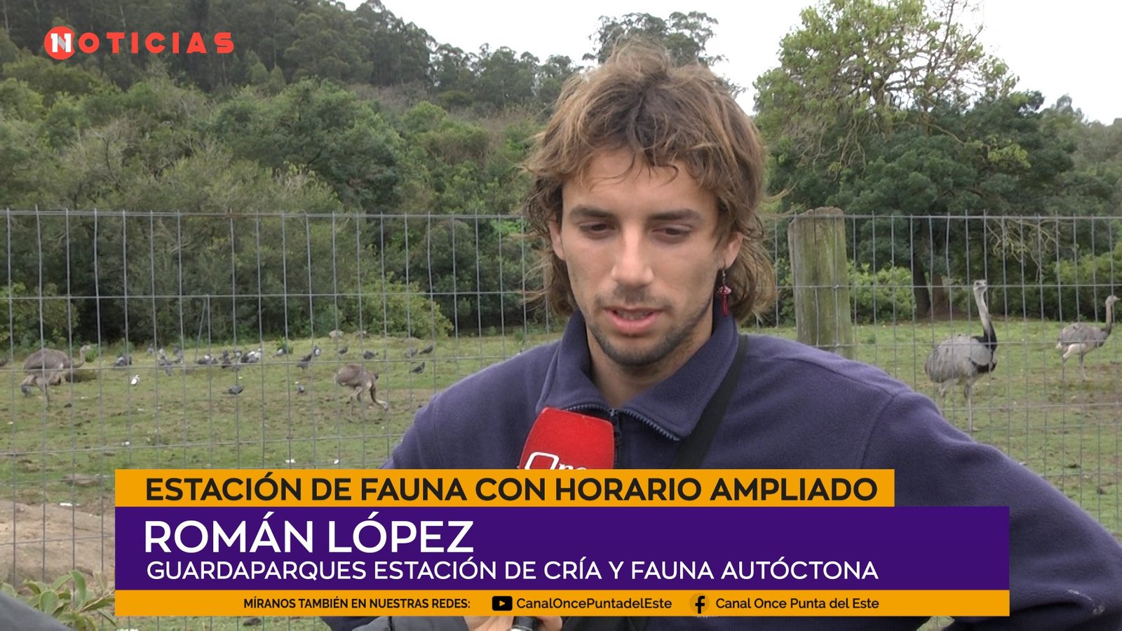 🐾 Román López | Guardaparques – Estación Cría Fauna Pan de Azúcar Horario al público: de 8 a 17 ...